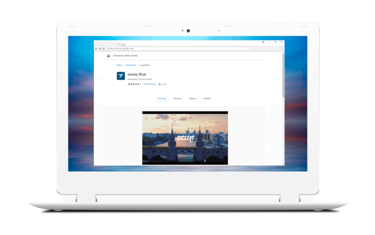 Chrome printing securely integrated into any environment - ezeep