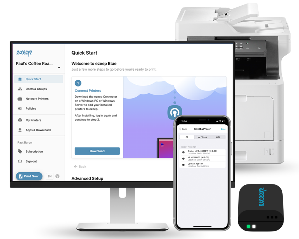 Enterprise Print Management - ezeep