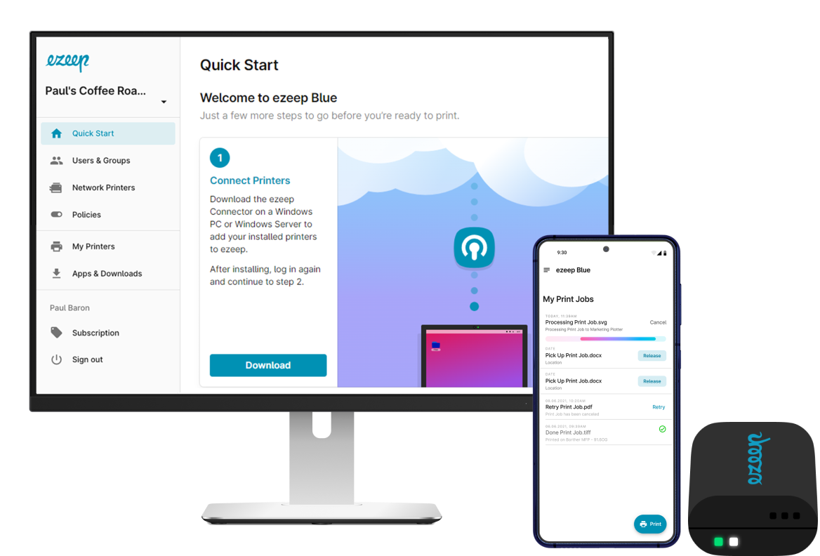 Alternative to Papercut Pocket – Switch to ezeep Blue - ezeep
