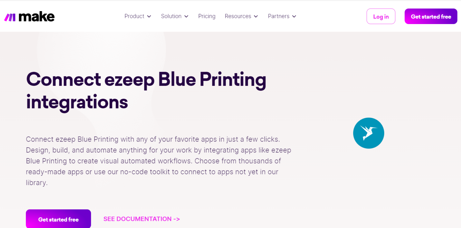 ezeep Blue and Make Automate Printing for Thousands of Apps - ezeep