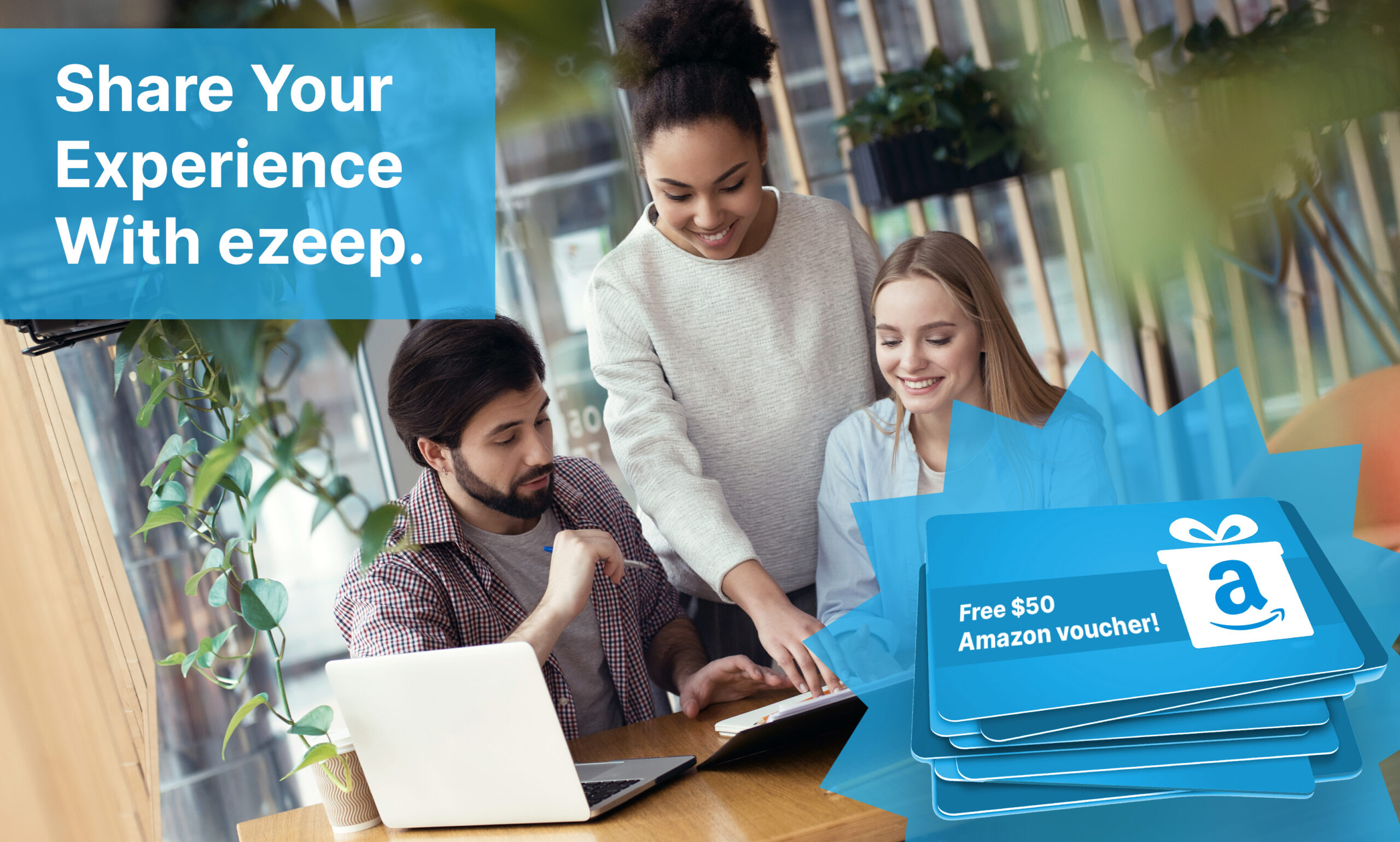 Share Your Experience With ezeep and Receive an Voucher! - ezeep