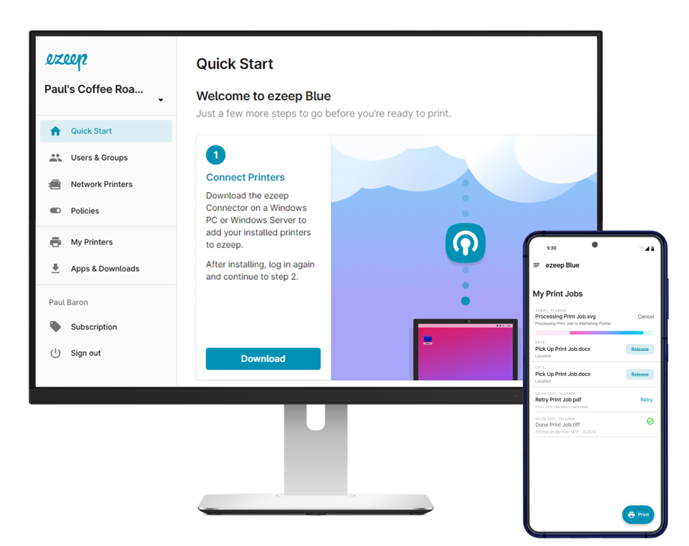 So einfach funktioniert ezeep - ezeep