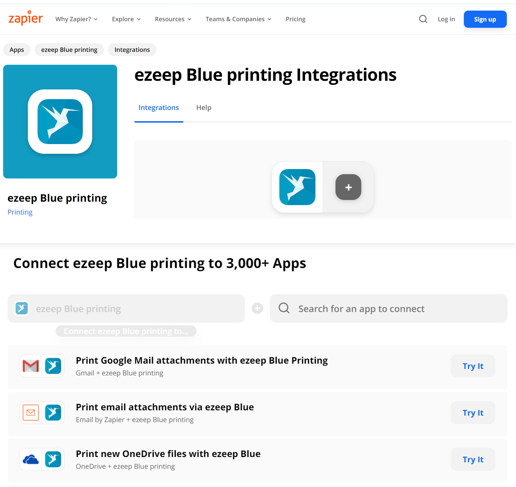 Ezeep And Zapier Automatic Printing For Apps Ezeep