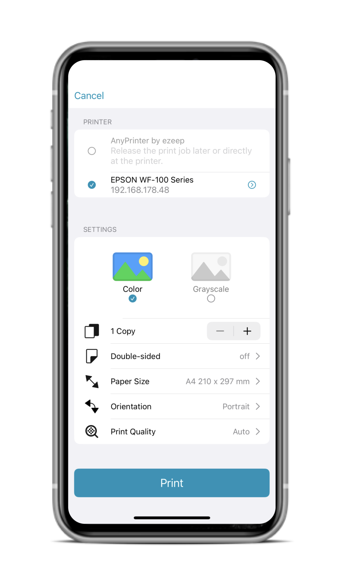 How to Connect Printer to iPhone or iPad With or Without AirPrint - ezeep