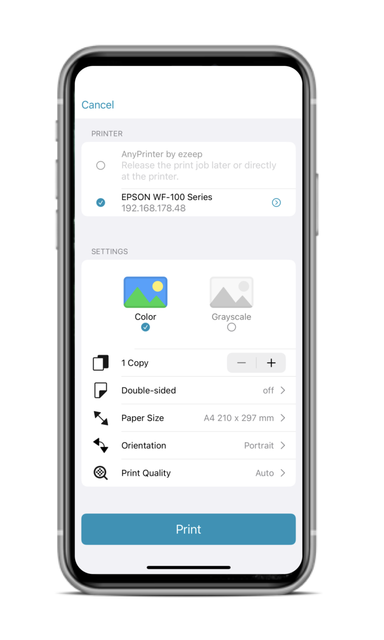 How To Connect Printer To Iphone Or Ipad With Or Without Airprint Ezeep